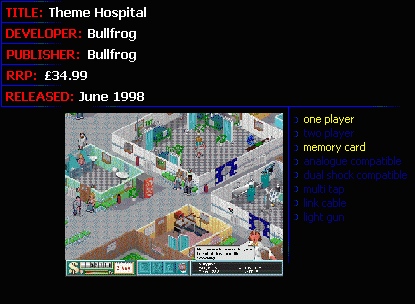 Theme Hospital